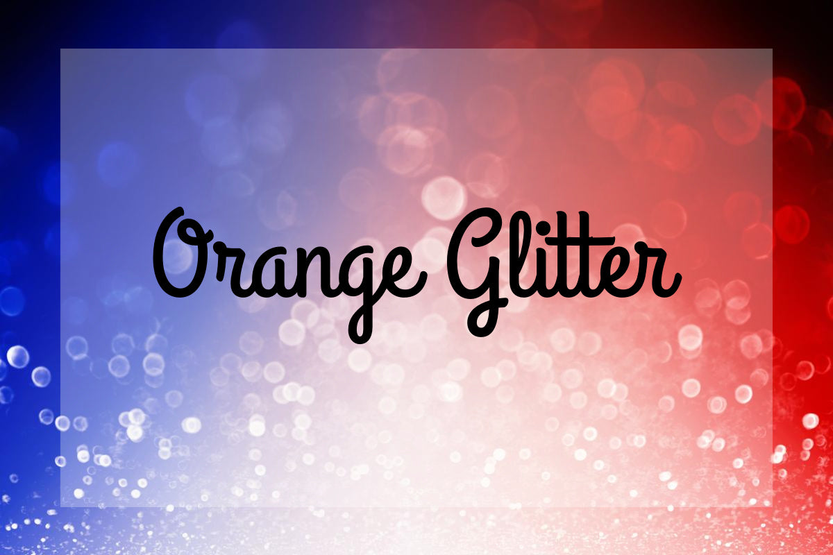 Orange – Freedom Glitter